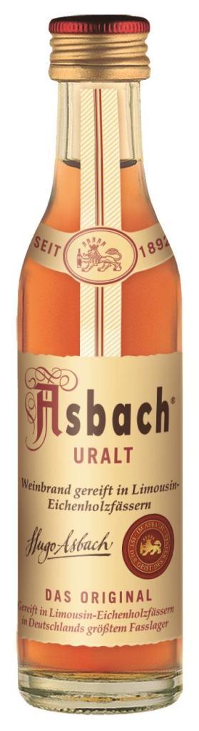 Die Weinstraße Stefan Lenz - Asbach Uralt 36 % vol. Kleinflasche ...